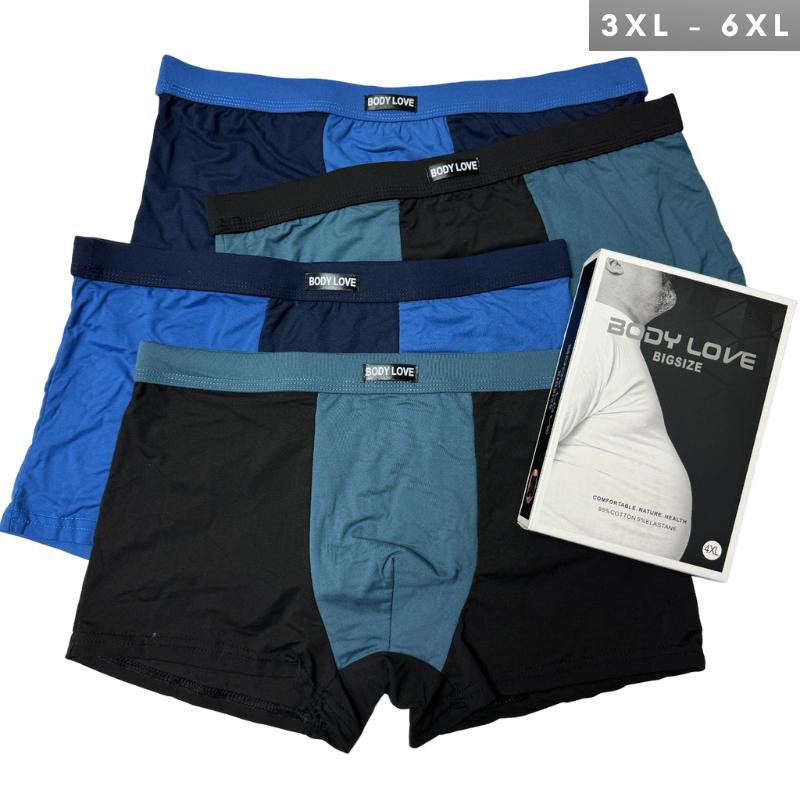 [3XL-6XL] men boxer/ seluar boxer lelaki saiz besar/ seluar dalam ...