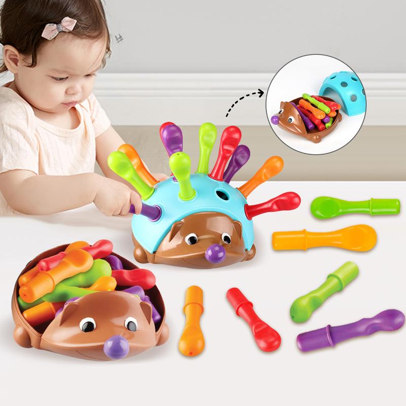 IC Fine Motor Hedgehog Montessori Toys Toddler Learning Toys - TikTok ...