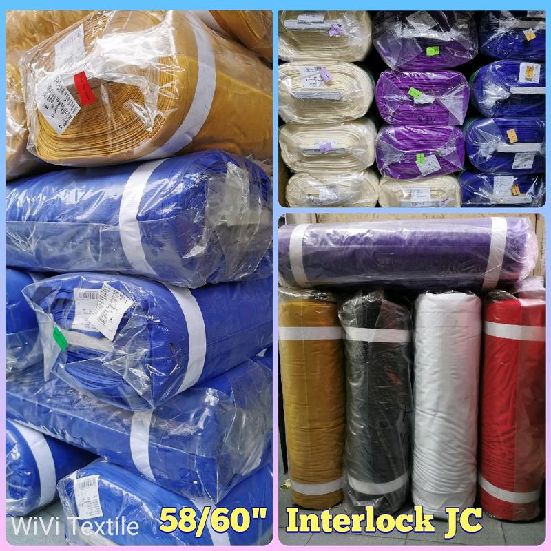 Kain Jersey / Interlock JC 60" - 70 meters per roll - TikTok Shop Malaysia