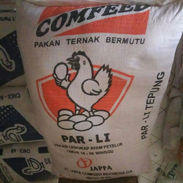 Jual PAR L1 PAR LI 50 KG JAPFA COMFEED PUR AYAM PETELUR KOMPLIT TEPUNG ...