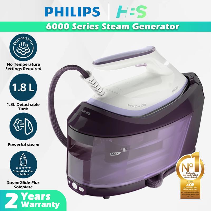 Philips PSG6024/30 Steam Generator Iron Perfectcare Compact Plus ...