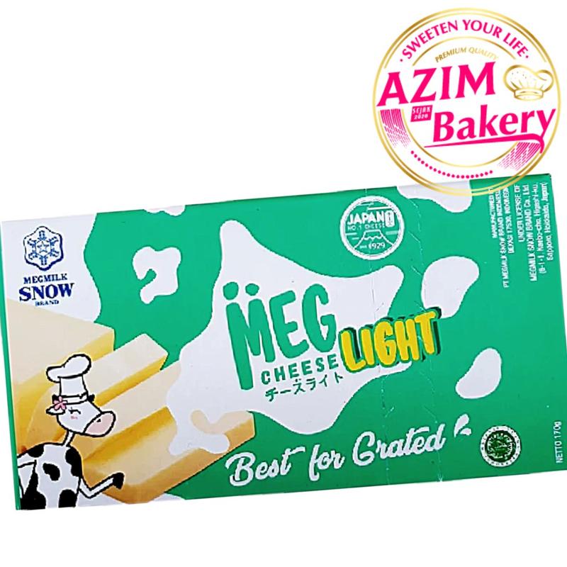 Cheddar Cheese Meg Light Snow Brand 170g (Halal) by Azim Bakery ...