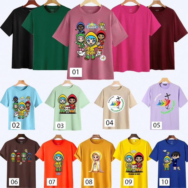 (KODE VARIASI TULIS DICATATAN PEMBELI)NW05102 KAOS MASKOT LUCE - Shop ...