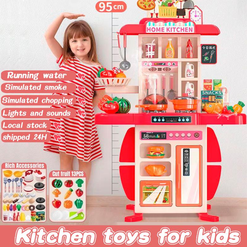 BIG SIZE Kitchen Toy Set Cooking toy Toys for boys and girls - TikTok ...