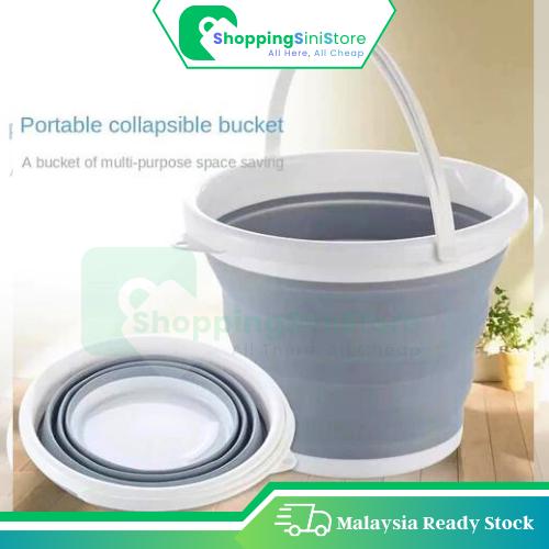 Foldable Bucket Foldable Pail Collapsible Bucket Baldi Lipat - TikTok ...
