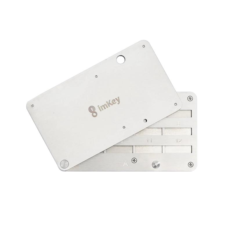 ImKey-s1 Mnemonic Seed Phrase Metal Plate Backup Saver 24 Word - TikTok ...
