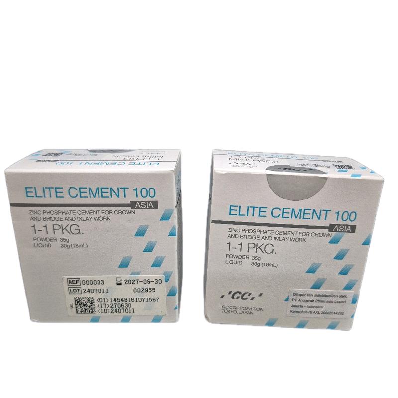 Elite Cement 100 Dental Zinc phosphate Cement For Crown & Bridge GC ...