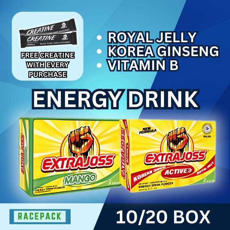 Extra Joss Health Supplement Energy Drink, Halal, 10/20 Boxes, - TikTok ...