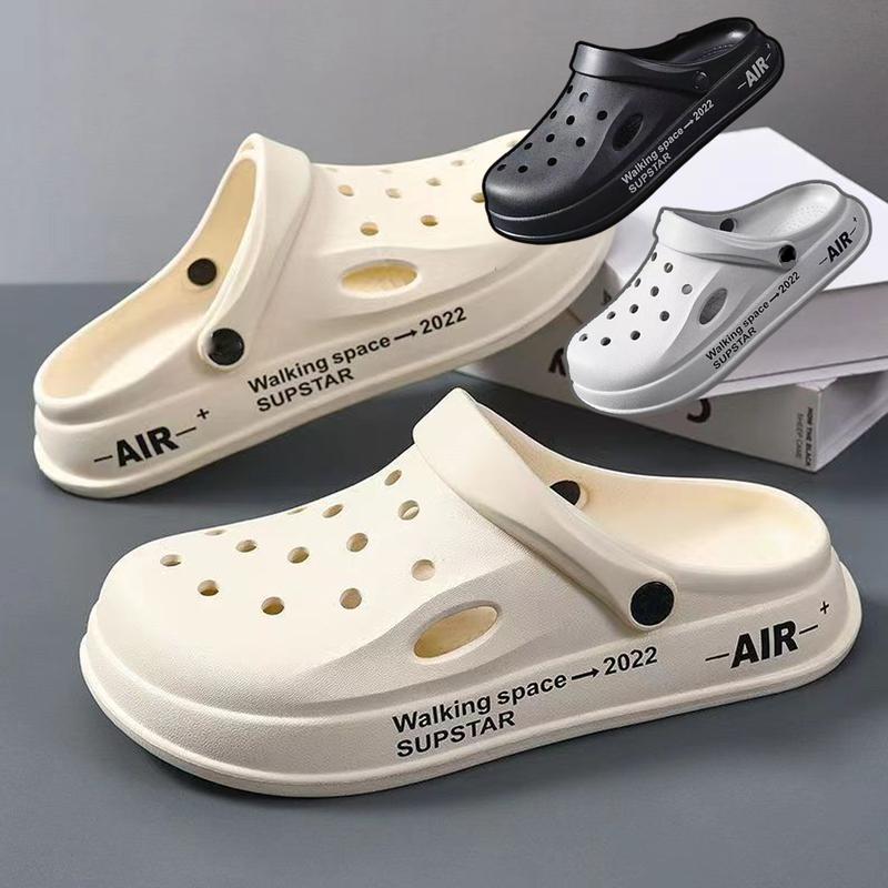 SockStage Thick Holes Soft Sandal Plain Colour Selipar Unise - TikTok Shop Malaysia