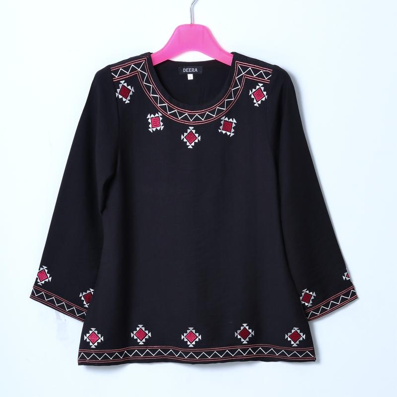 BLOUSE COTTON LININ SULAM,EMBROIDERED,BLOUSE,PLUS SAIZ SULAM - TikTok ...