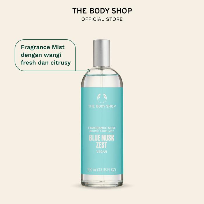 Promo The Body Shop Blue Musk Zest Fragrance Mist 100ml - Kota ...