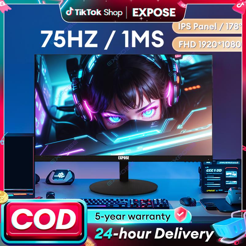Expose Monitor 27 inch curved computer gaming monitor 24 inc - TikTok ...