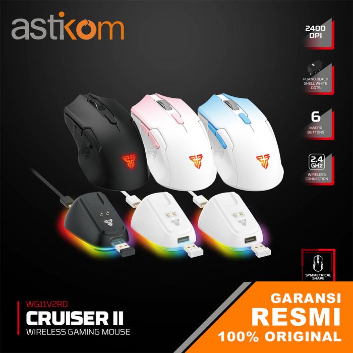 Jual Gaming Mouse Fantech Cruiser II WG11V2RD - Black - Kota Denpasar ...