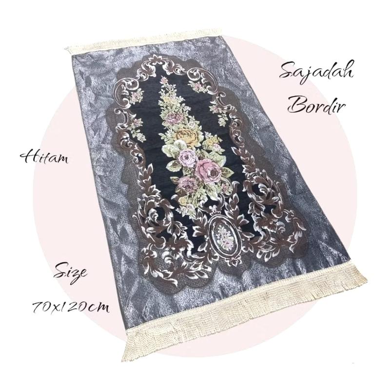 [COD] Sajadah Turki Turkey Sajadah Bordir Seserahan Bahan Silk Satin ...