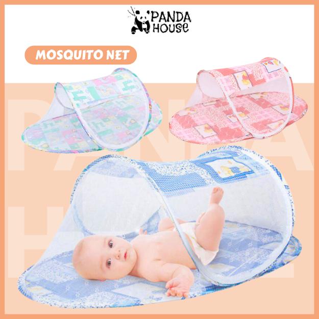 Kelambu Bayi Foldable Baby Mosquito Net Portable Baby Bed Tent - TikTok ...