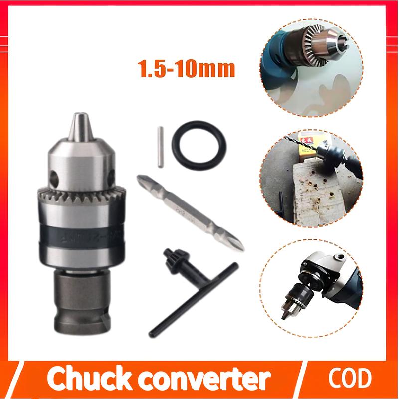 Adaptor Chuck Bor Untuk Impact Driver SDS Metal Precise Drill Chuck ...
