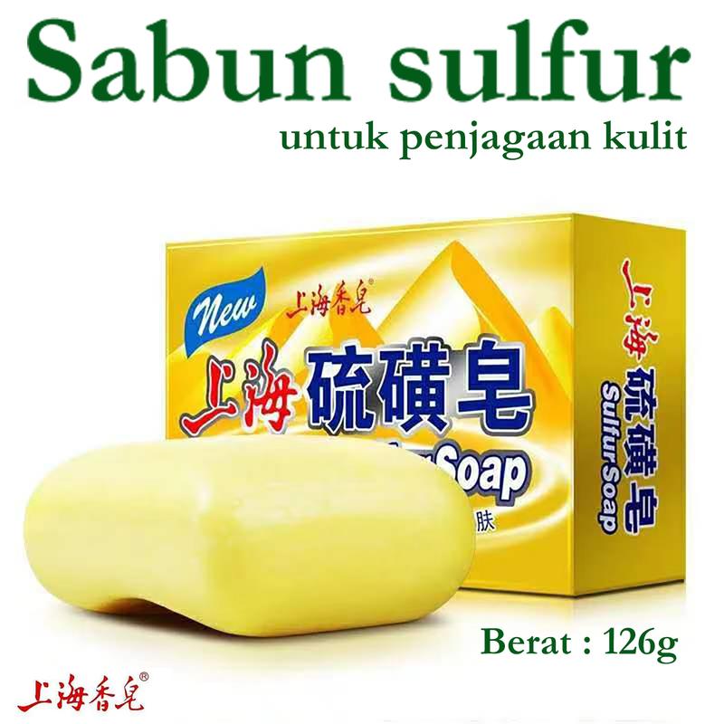 Sabun sulfur 126g untuk semua jenis kulit, minyak dan akne Body ...