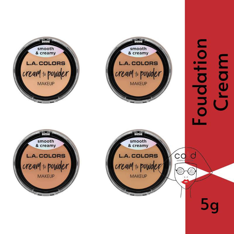 LA COLORS Cream To Powder Foundation - TikTok Shop Malaysia