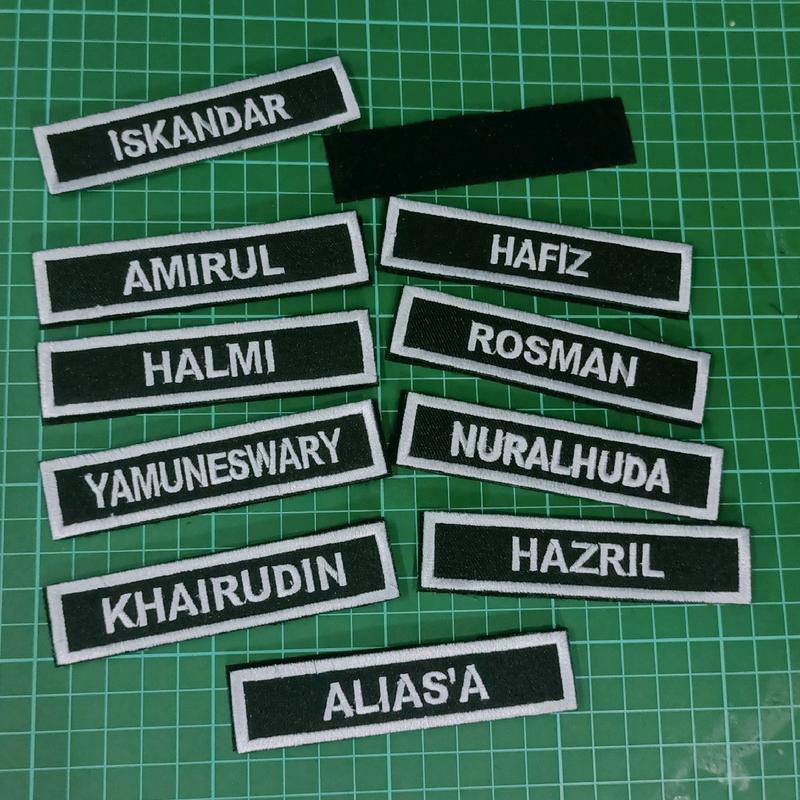Velcro Tag | Nametag - TikTok Shop Malaysia