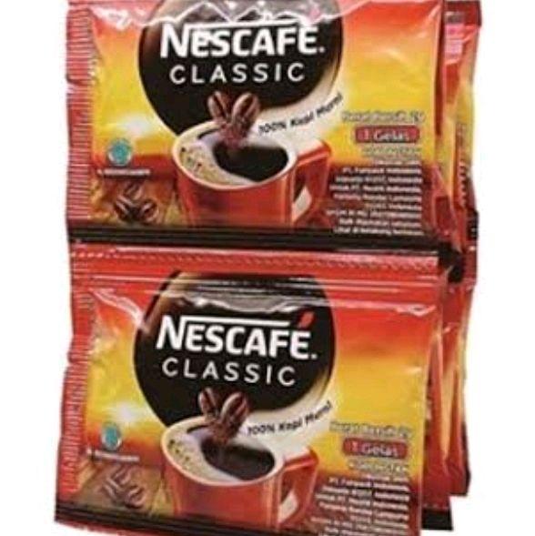 NESCAFE CLASSIC KEMASAN POUCH ISI 10 SACHET - Shop | Tokopedia