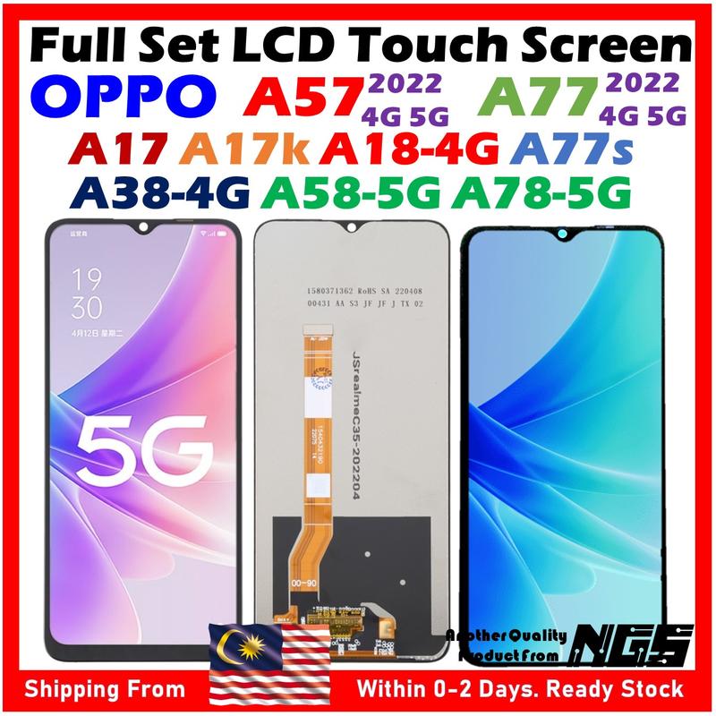 ORI NGS Full Set LCD Touch Screen Compatible For OPPO A17 / OPPO ...