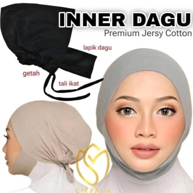 Iner dagu tali cotton jersy kain cantik Daisy Wanita - TikTok Shop Malaysia
