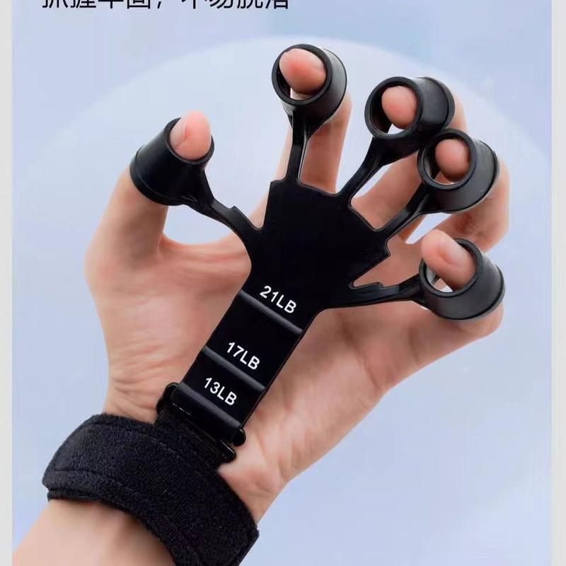 Vein training device five-finger finger tensioner grip strength device ...