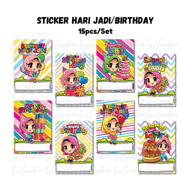 GOODIES STICKER HAPPY BIRTHDAY / HARI JADI Paper Bag - TikTok Shop Malaysia