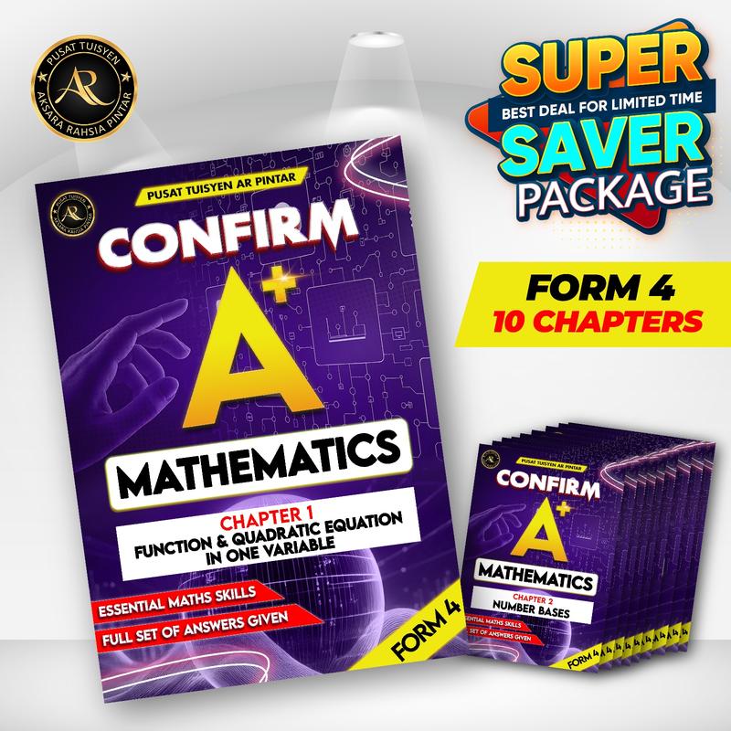 Confirm A+ : Mathematics | Matematik - Form 4 | TIngkatan 4 - TikTok ...