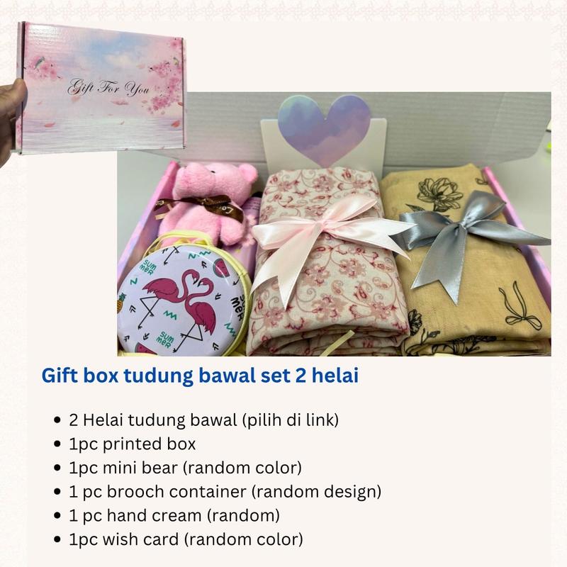 Gift box tudung bawal hadiah birthday - TikTok Shop Malaysia