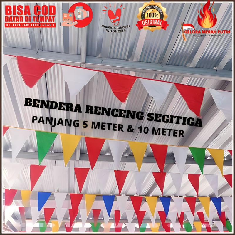 BENDEL MODEL RENTENG UMBUL-UMBUL GERGAJI BANDIR DIRGAHAYU DEKORASI ...