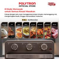 Promo Polytron Kitchenmate Air Fryer Oven 25 Liter PEO 25S1G & PEO ...