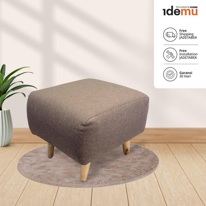Promo IDEMU by VIVERE - Ardea Ottoman Dudukan Furniture Minimalis Cicil ...