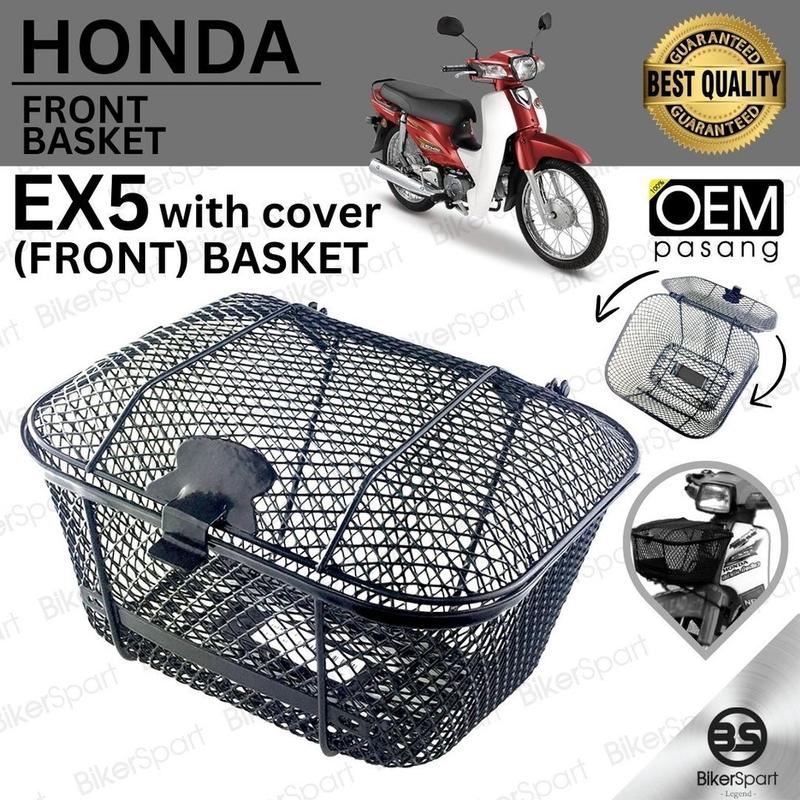 HONDA EX5 with Cover Rare Front Basket Bakul High Quality Front - TikTok Shop Malaysia