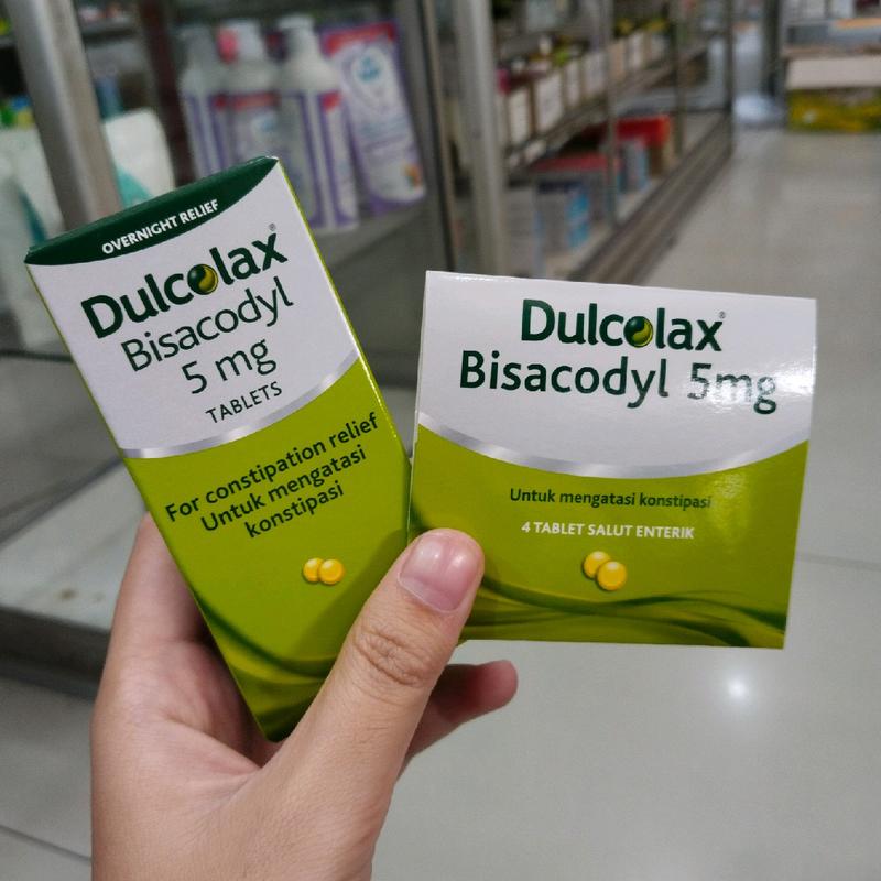 DULCOLAX TABLET UNTUK SUSAH BUANG AIR BESAR ISI 10 DAN ISI 4 - Shop ...