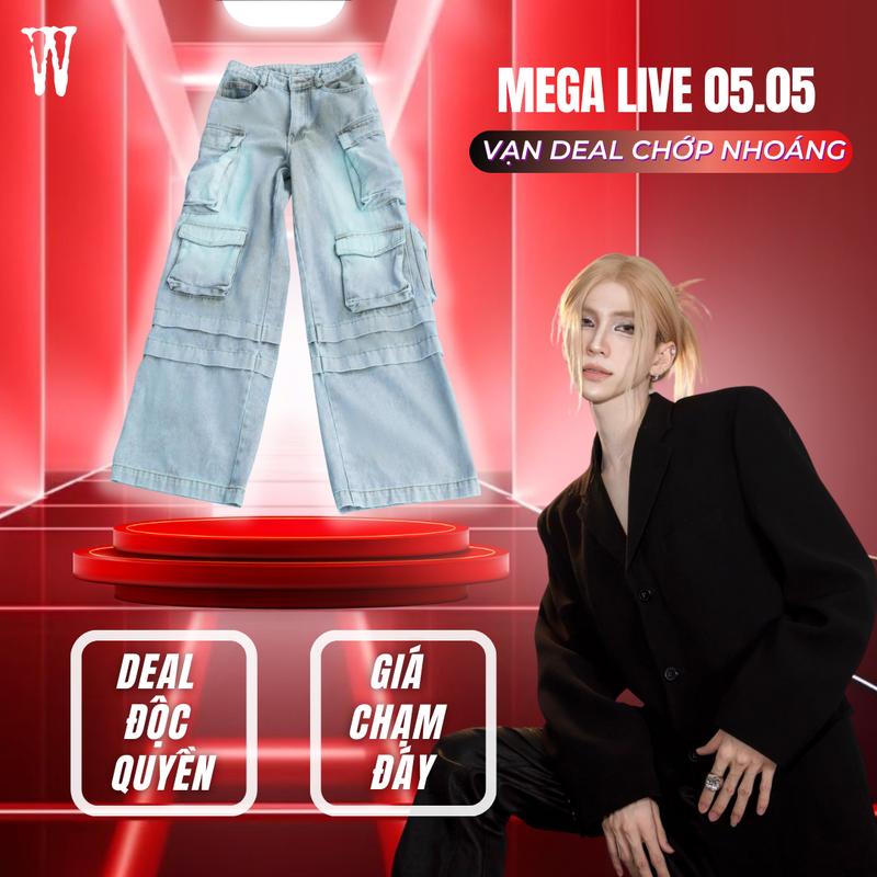 QUẦN DÀI THE WEIRD PHONG CÁCH UNISEX QDTK027 TW_JEANS - TikTok Shop Vietnam