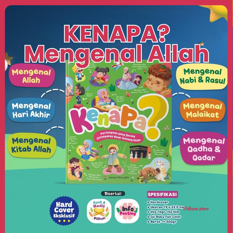 Buku Kenapa ya Edukasi Islami Belajar Anak tk paud sd Pengetahuan ...