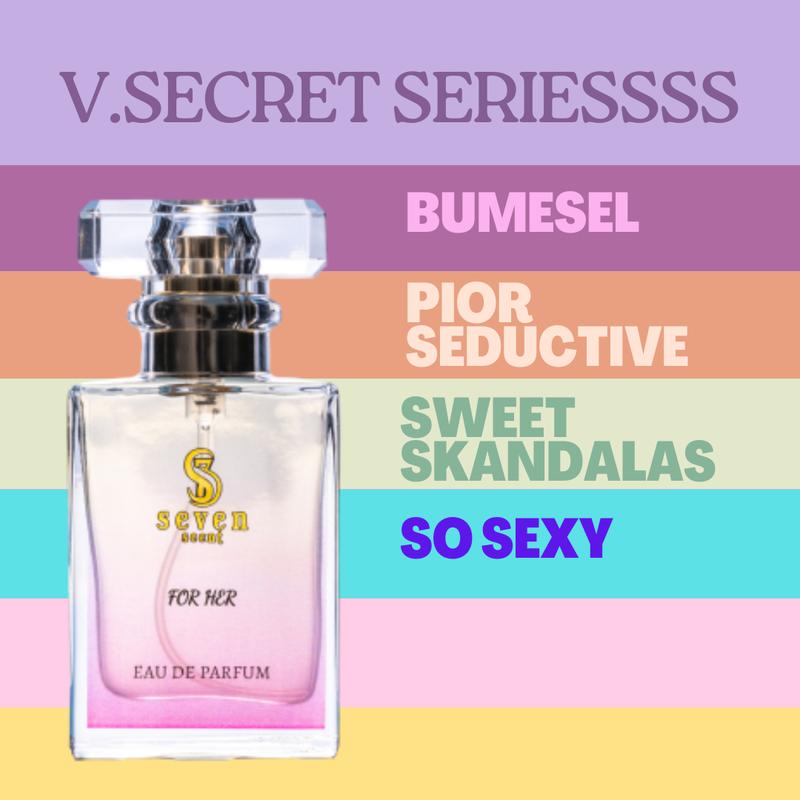 V.SECRET SERIES - SEVEN SCENT PERFUME 30ML - TikTok Shop Malaysia
