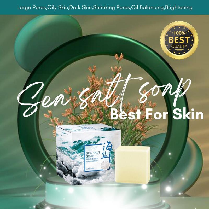 Sabun Garam Sea Salt Soap Goat Milk Cleaner - TikTok Shop Malaysia