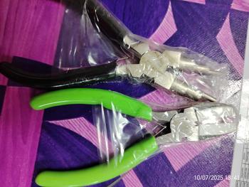 Playar Hidung Rata, Hijau, Hitam, 6 Dalam 1 Playar Hidung Bulat ...