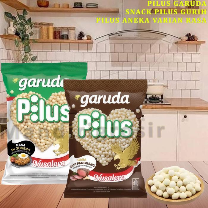 Jual Pilus Garuda Snack Gurih Rasa Mi Goreng & Sapi Panggang 80gr Isi ...