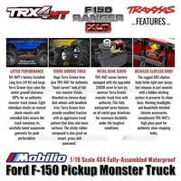 Jual Traxxas 98044-1 TRX-4MT Ford F-150 Ranger XLT Pickup Monster Truck ...