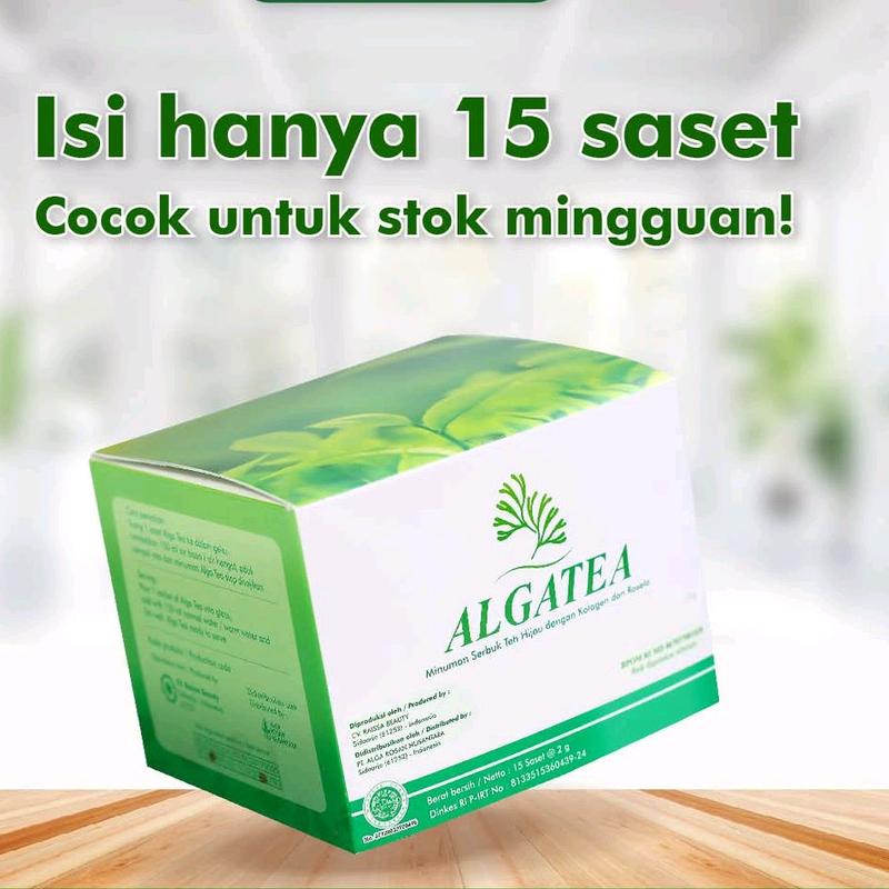 Alga tea teh hijau Karnus anti oksidan tinggi isi 15 sachet - Shop ...