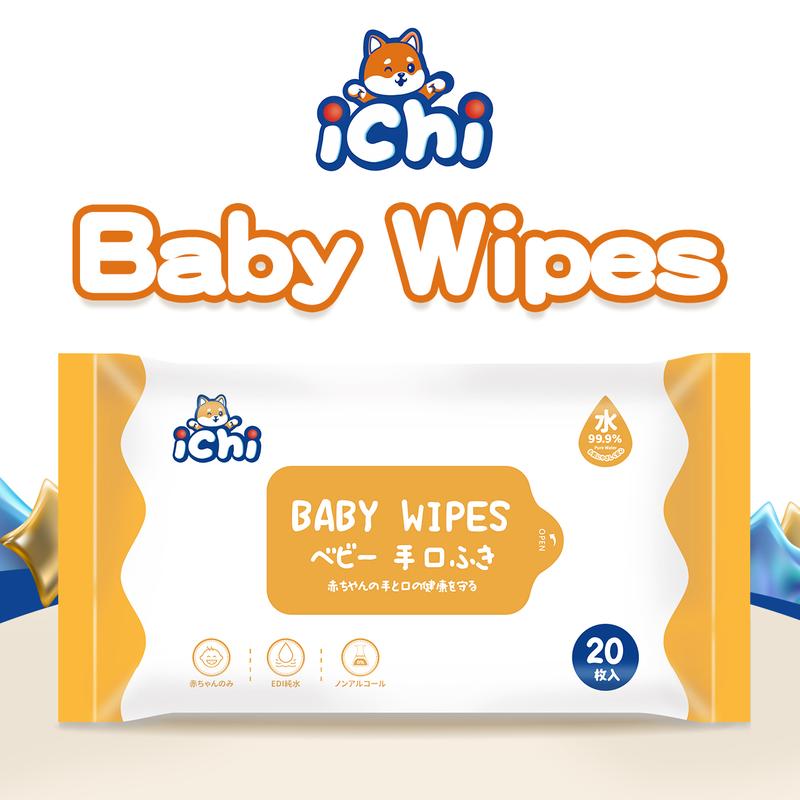 Tisu Lap Bayi, ICHI, untuk Bayi, Pembersih, Saiz Besar, 【 W 】 - TikTok ...