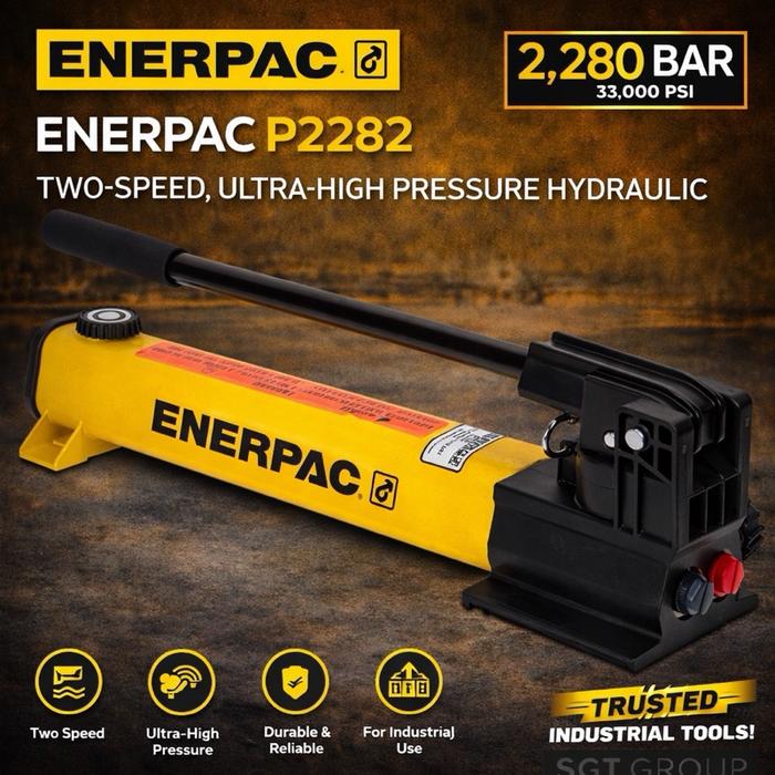 Jual Enerpac P2282 Two Speed Ultra-High Pressure Hydraulic Hand Pump ...