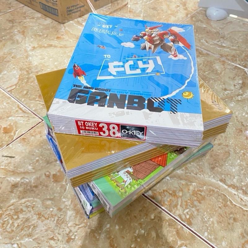 BUKU TULIS OKEY 10PCS 38 LEMBAR(produk dari kyky) - Shop | Tokopedia