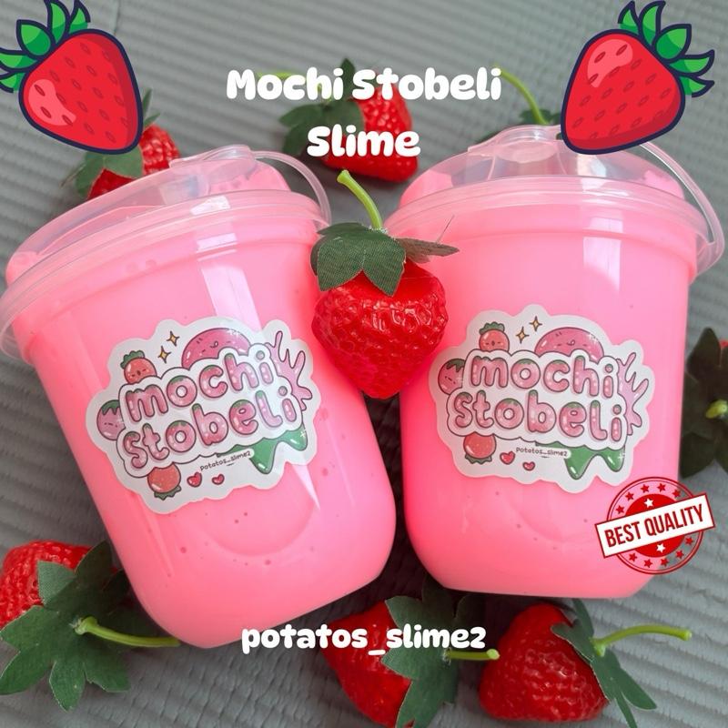 Mochi Stobeli Slime Gelas 380ml wangi Stobery texture UNIK MOCHI ...