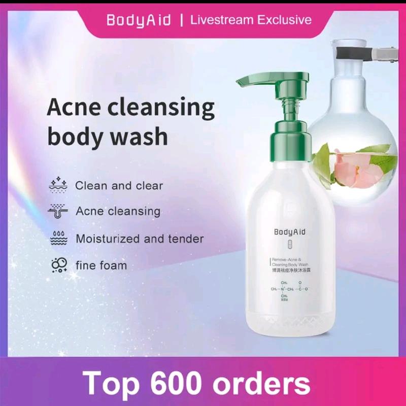 BODYAID fine foam clear Body Wash Body Care Clean Cleansing - TikTok ...