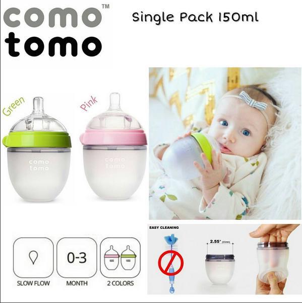 Jual Sweetmomshop Comotomo Baby Bottle Single Pack 150ml - Jakarta ...