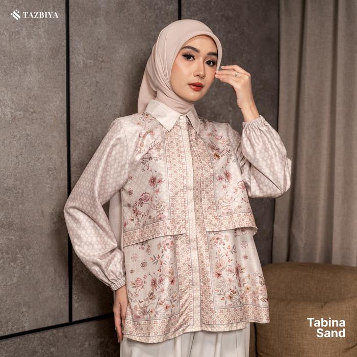 Promo [NEW!] Tazbiya Blouse Tabina Series | Blouse Daily Baju Muslim ...